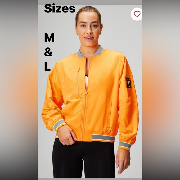 Fabletics | Jackets & Coats | Satin Bomber Jacket | Poshmark